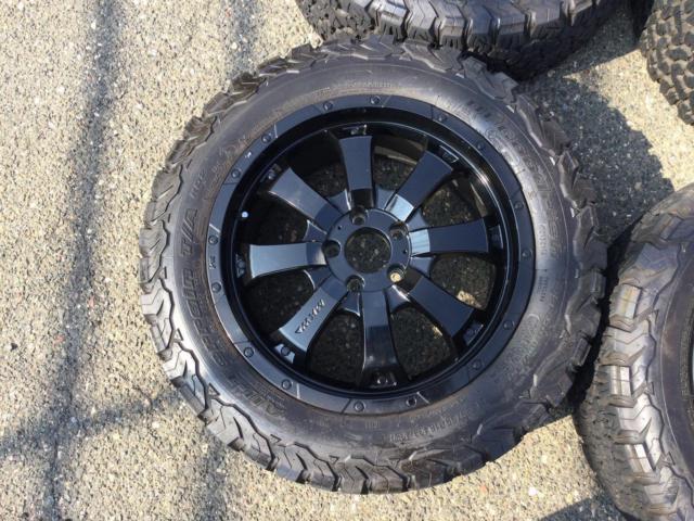 TRISTAR INTERNATIONAL(トライスターインターナショナル) MKW(エムケーダブリュー) MK-46 + BFGoodrich(ビーエフグッドリッチ) ALL-TERRAIN ...