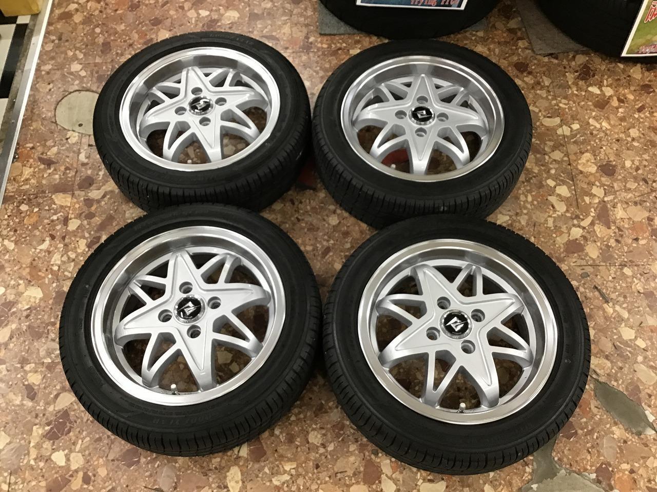 ESTRELLA+ GOODYEAR EG01 | 中古品 | アップガレージ 鈴鹿店 | カー用品 タイヤホイールセット 14インチタイヤ ...