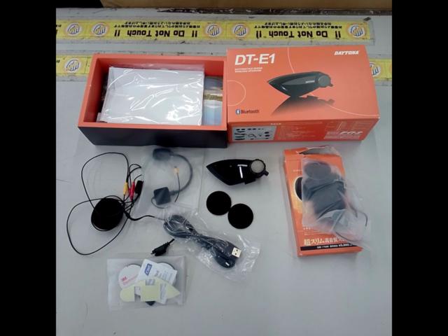 【DAYTONA】 DT-E1 ブルートゥースインカム シングル | 中古品 | アップガレージ ライダース埼玉上尾店 | バイク用品 その他(バイク用品) その他バイク用品(二輪)を通販で ...