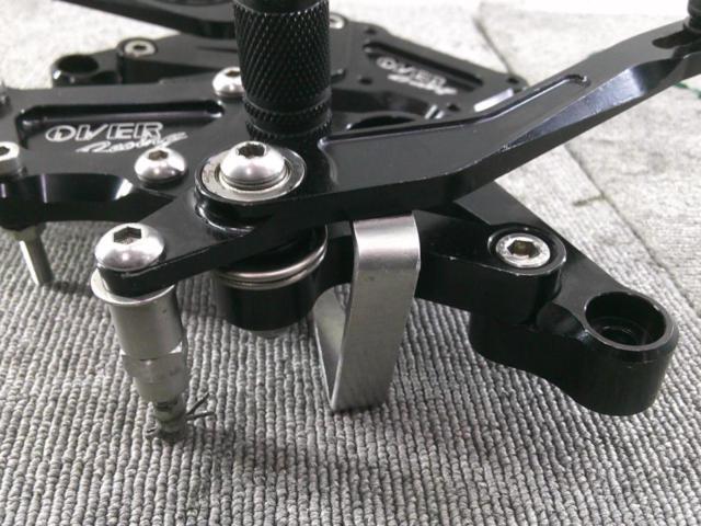 モンキー125 JB03 OVER RACING BACK-STEP 4ポジション ブラック51-013-01B 定価税抜67000円 ...