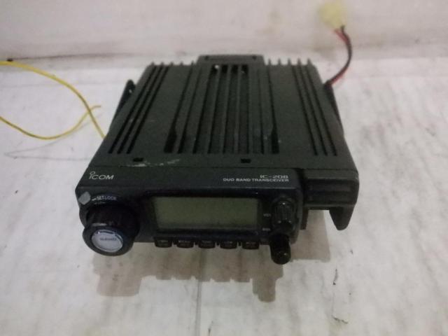 【ワケ有】iCOM IC-208 DUO BAND TRANSCEIVER/トランシーバー/無線機 | バイク用品 電装品 その他電装品(二輪)を通販で購入する | 中古カー＆バイク用品の販売 ...