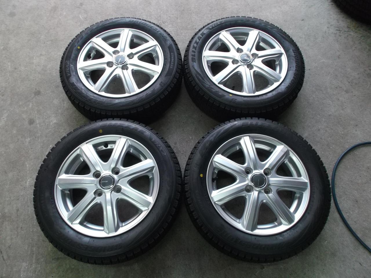 YOKOHAMA(ヨコハマ) millous + BRIDGESTONE(ブリヂストン) BRIDGESTONE BLIZZAK VRX2 | 中古品 | アップガレージ ホイールズ出雲店 ...