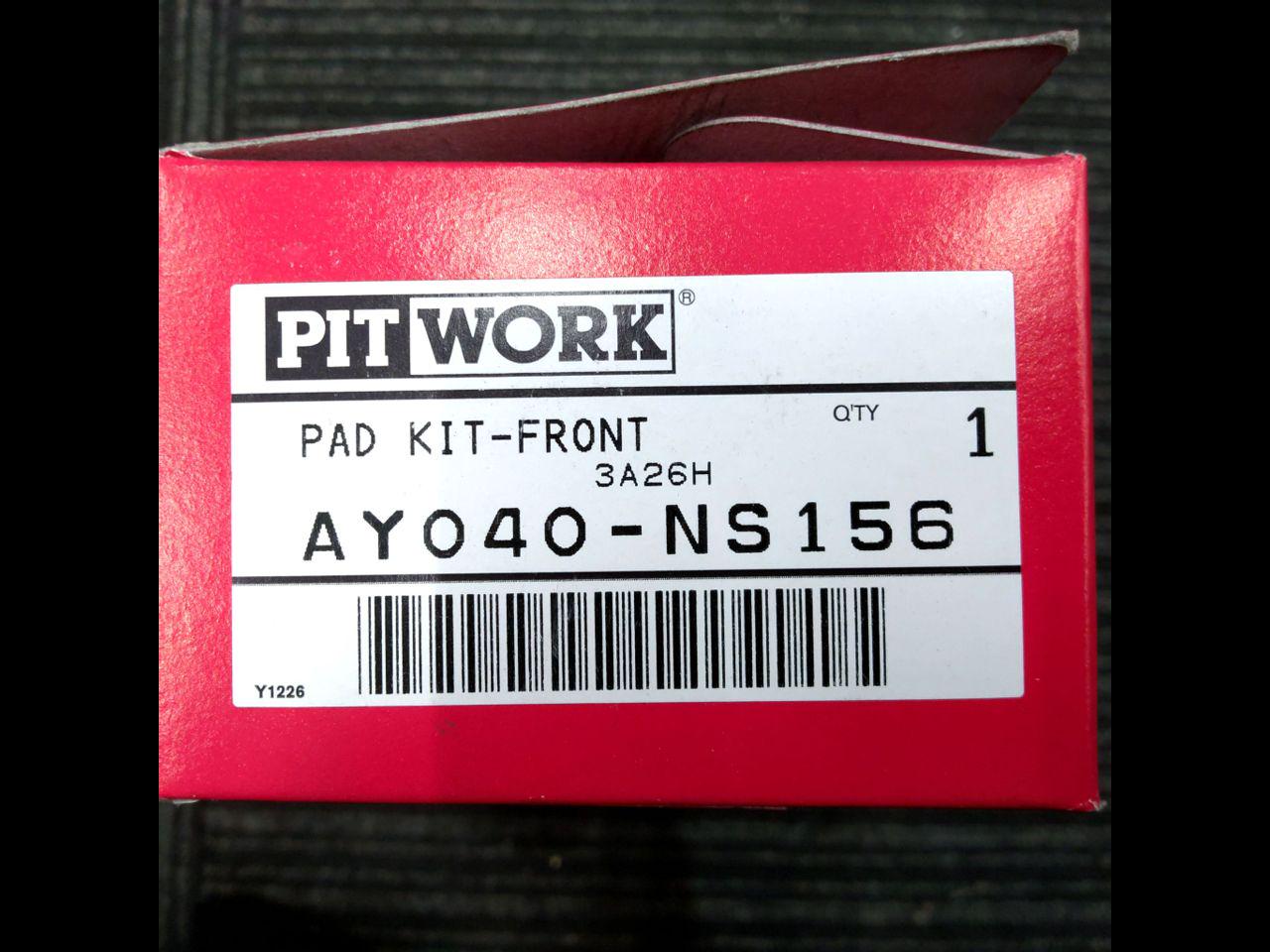 PITWORK 純正同等ブレーキパッド 【AY040-NS156 】 | 新古品 | アップガレージ 横浜町田総本店 | カー用品 ブレーキ系 ブレーキパッド・シューを通販で購入する | 中古 ...