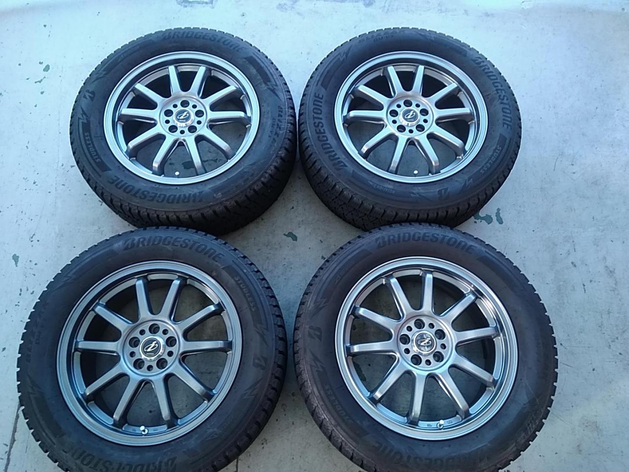 5ZIGEN INPERIO SPORTS RS-1+BRIDGESTONE BLIZZAK DM-V3 | 中古品 | アップガレージ 昭島 ...