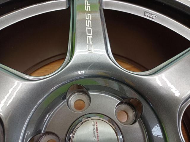 HOT STUFF CROSS SPEED HYPER EDITION RS6+NITTO NT555 G2 92Y | 中古品 | アップガレージ 岡山倉敷店 | カー用品 タイヤホイール ...