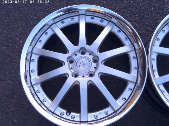 WORK VS XS 19インチホイール Y08428 | やや傷や汚れあり | アップガレージ 郡山店 | カー用品 アルミホイール 19 ...