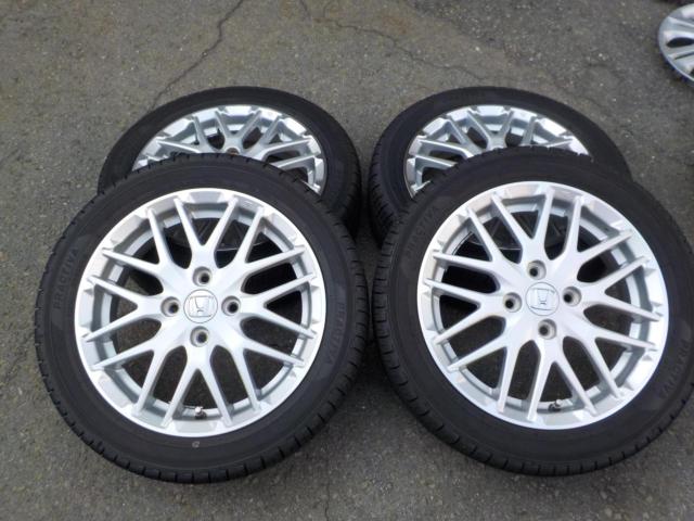 ホンダ純正(HONDA) N-BOXカスタム純正ホイール+YellowHat PRACTIVA BP01+YellowHat PRACTIVA ...