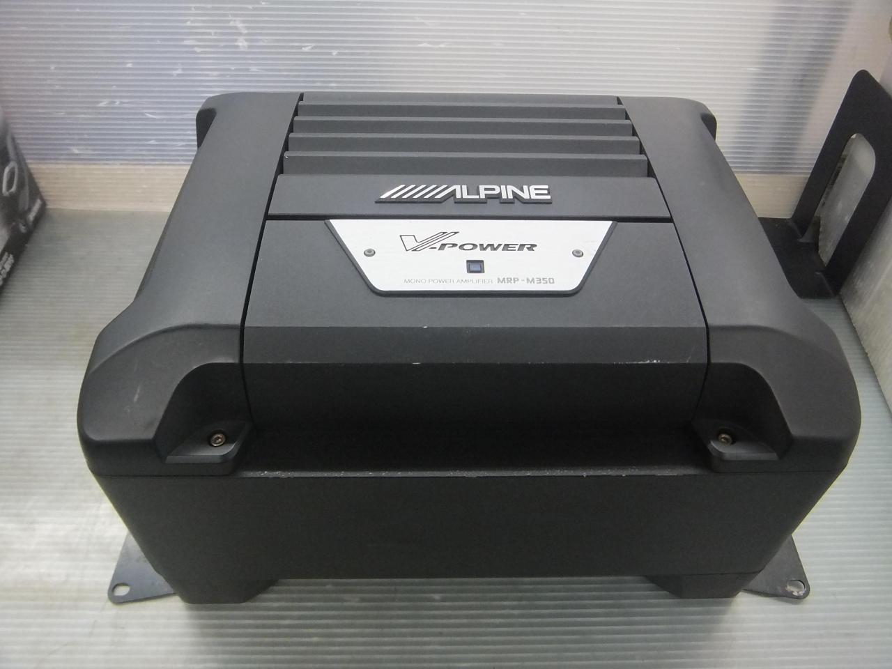 ALPINE MRP-M350 + SWD-2000 | 中古品 | アップガレージ つくば店 | カー用品 スピーカー チューナップウーハー ...