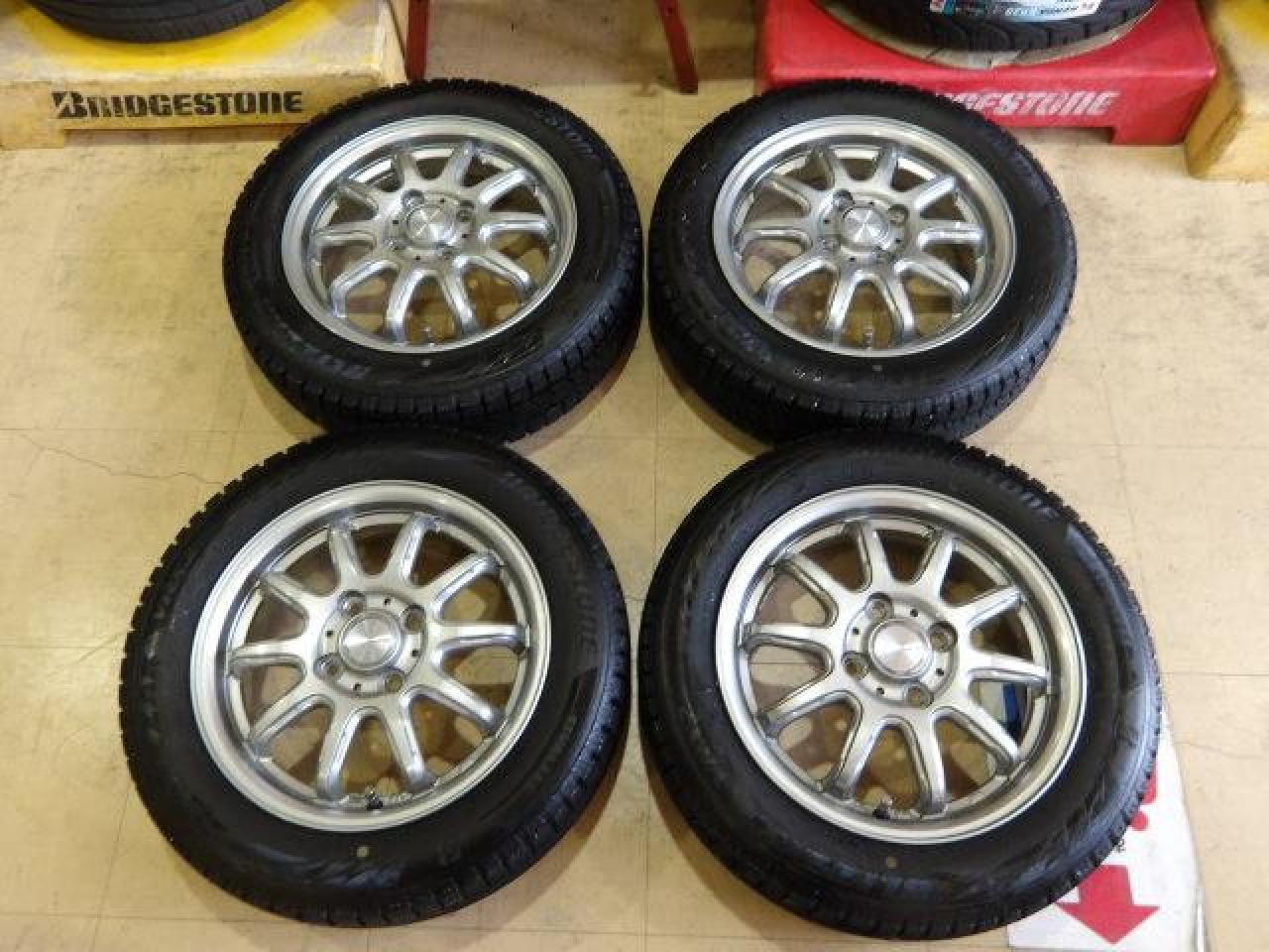 VEMOTION 10本スポーク+BRIDGESTONE(ブリジストン) BLIZZAK VRX2【別倉庫にて保管中発送までにお時間いただきます】 | カー用品 スタッドレスタイヤホイール ...