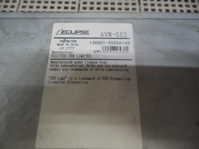 RX2508-372 ECLIPSE AVN-G02 | わけあり | アップガレージ 塩尻北インター店 | カー用品 カーナビ(地デジ） AV一体メモリーナビ（地デジ）を通販で購入する ...