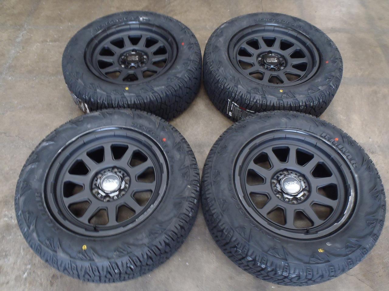 HOT STUFF MAD CROSS RANGER + RADAR RENEGADE A/T PRO 265/60R18 114T XL ...