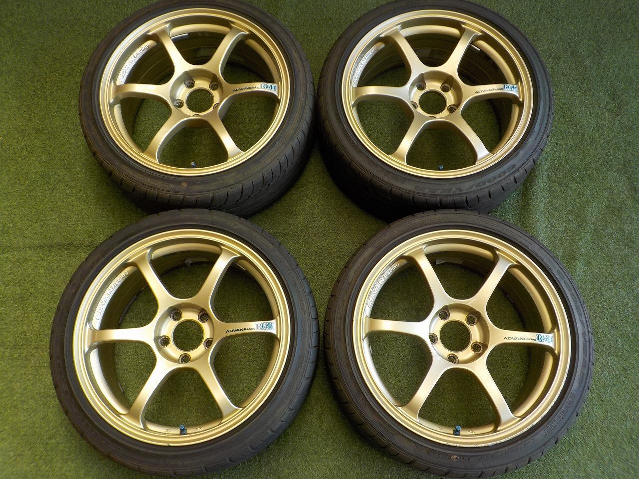 【YOKOHAMA(ヨコハマ)】ADVAN Racing(アドバンレーシング) RG2+【GOODYEAR】REVSPEC RS-02 225 ...