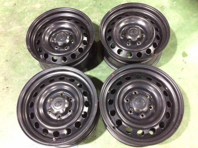 トヨタ GUN125/ハイラックス 純正 スチールホイール 4本 | 中古品 | アップガレージ 石川小松店 | カー用品 スチールホイールを ...