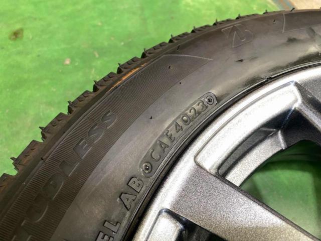 YOKOHAMA STANDARD WHEEL GRASS + BRIDGESTONE(ブリヂストン) BLIZZAK VRX2 175/60R16 クロスビー/イグニス/IQ など | 中古 ...