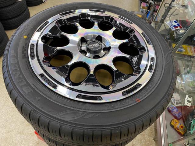 KOSEI(光生)BOTTOM GARCIA CHRONO+ DUNLOP(ダンロップ) ENASAVE EC300+ 195/60R17 ...