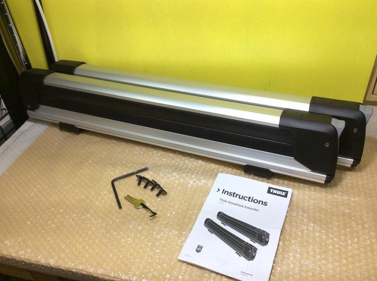 【THULE】スノーパックエクステンダー スキー スノーボードキャリア TH7325 | 中古品 | アップガレージ 石川小松店 | カー用品 ...
