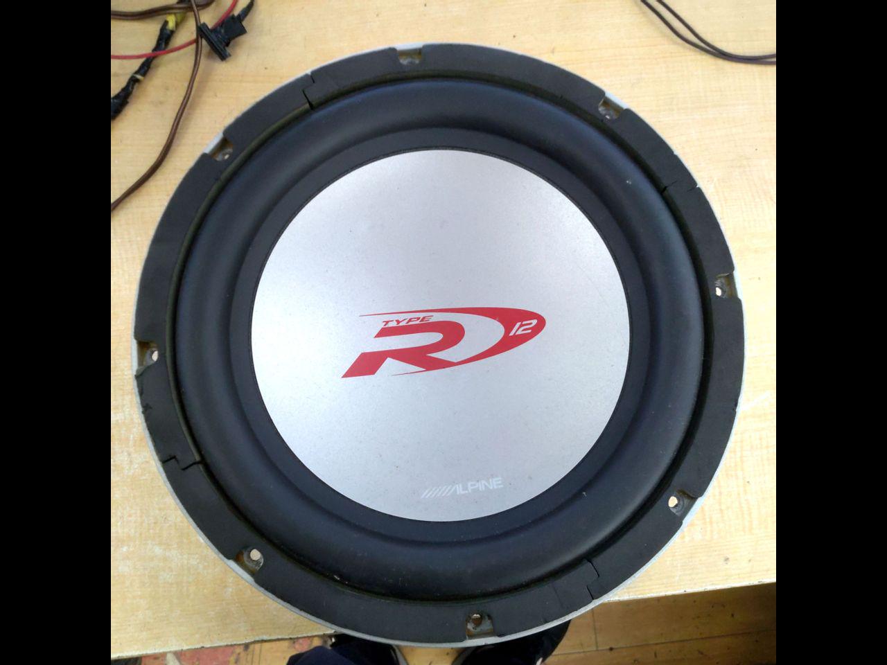 ALPINE TYPE-R SWR-1241D | カー用品 スピーカー サブウーハースピーカーBOX付を通販で購入する | 中古カー＆バイク ...