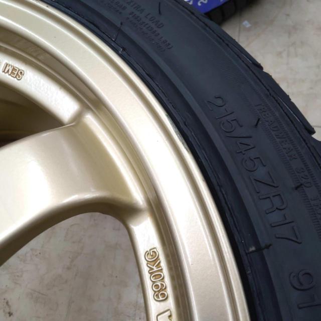 【最終値下げ】TANABE SSR INTEGRAL GT2 + DELMAX PERFORMPRO 215/45R17 | 中古品 ...