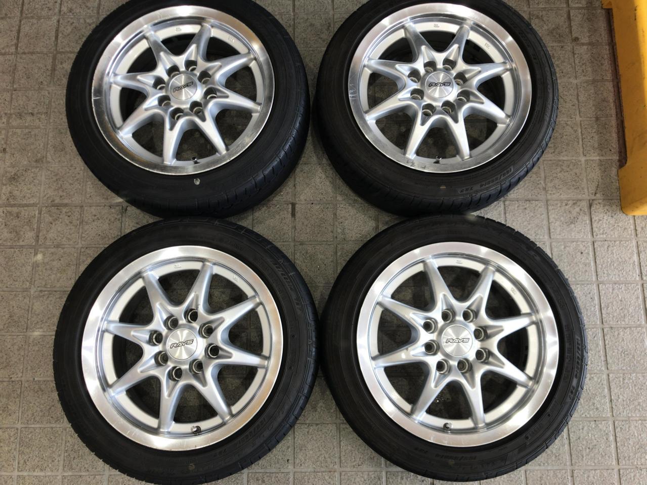 RAYS APIS V-SPPED SR-8 + GOODYEAR EAGLE LS2000HybridⅡ | 中古品 | アップガレージ ...