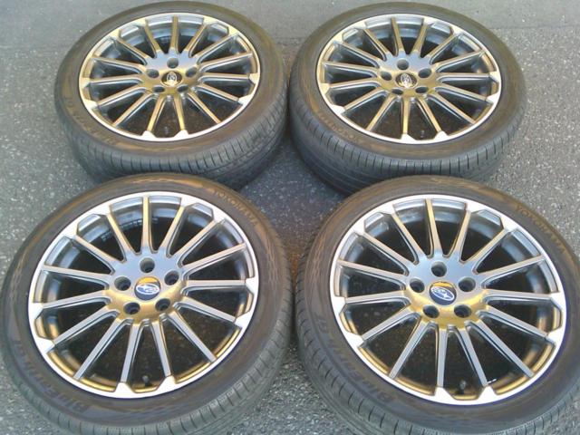 スバル VM系レヴォーグ STI純正ホイール + YOKOHAMA BluEarth-GT AE51 | 中古品 | アップガレージ 札幌新発寒店 | カー用品 タイヤホイールセット 18 ...