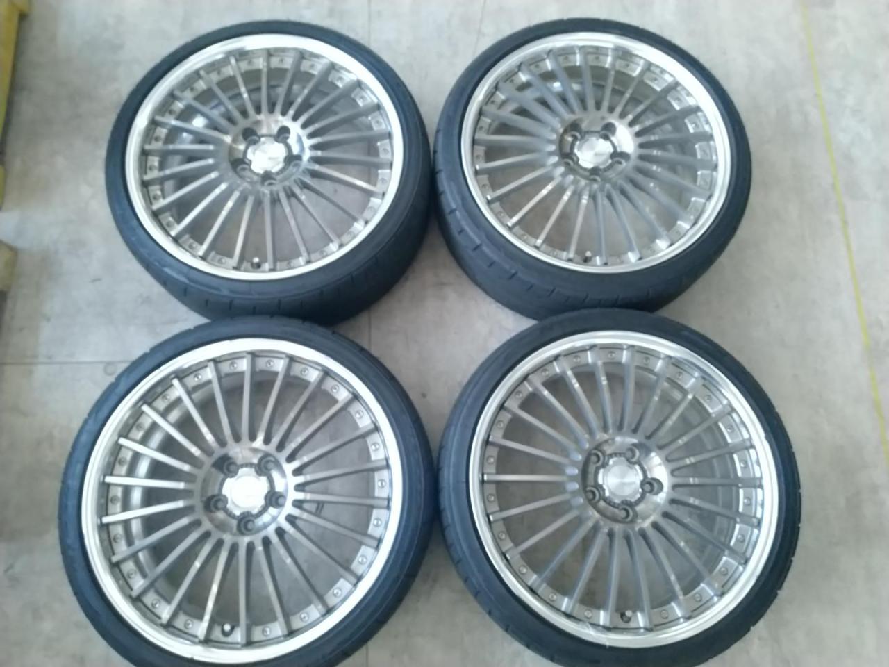 WORK LANVEC Lanvec LF1 + NITTO NT555 G2【80系までVOXY!NOAH!アイシスに!是非試着を♪】 | 中古品 | アップガレージ ホイールズ相模原陽光台 ...