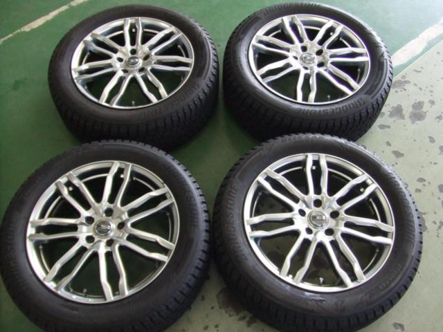 BRIDGESTONE BLIZZAK DM-V3 + MARUKA SERVICE BROCKEN FORMA S1 | 中古品 | アップ ...
