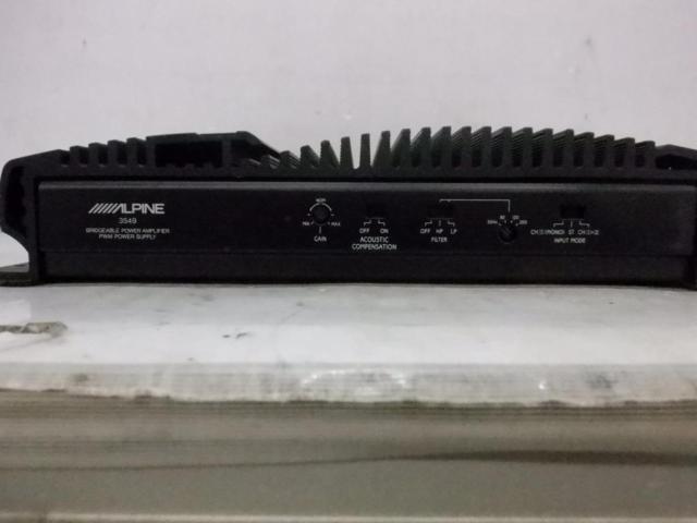 ALPINE 3549 | 中古品 | アップガレージ 滋賀大津店 | カー用品 アンプを通販で購入する | 中古カー＆バイク用品の販売なら ...