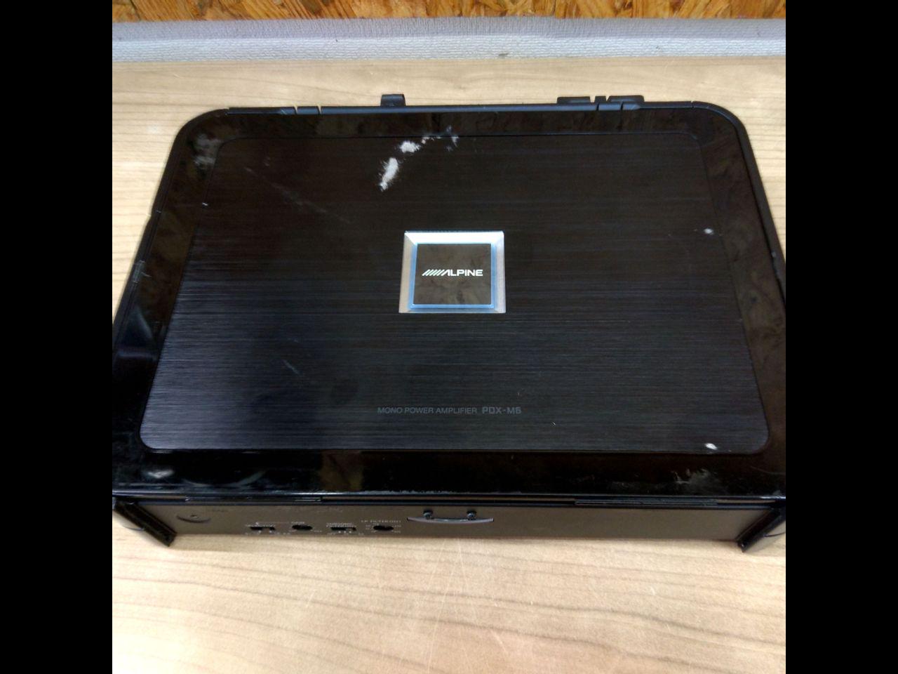 ALPINE PDX-M6 モノラルパワーアンプ | 中古品 | アップガレージ 新津店 | カー用品 アンプを通販で購入する | 中古カー ...