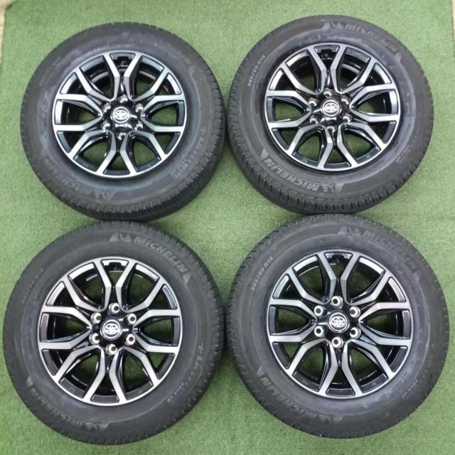 【暑さに負けるな!!納涼セール!!】 トヨタ純正(TOYOTA) GUN125 ハイラックス GR SPORT 純正アルミ+MICHELIN LATITUDETOUR HP 2023年製造 ...