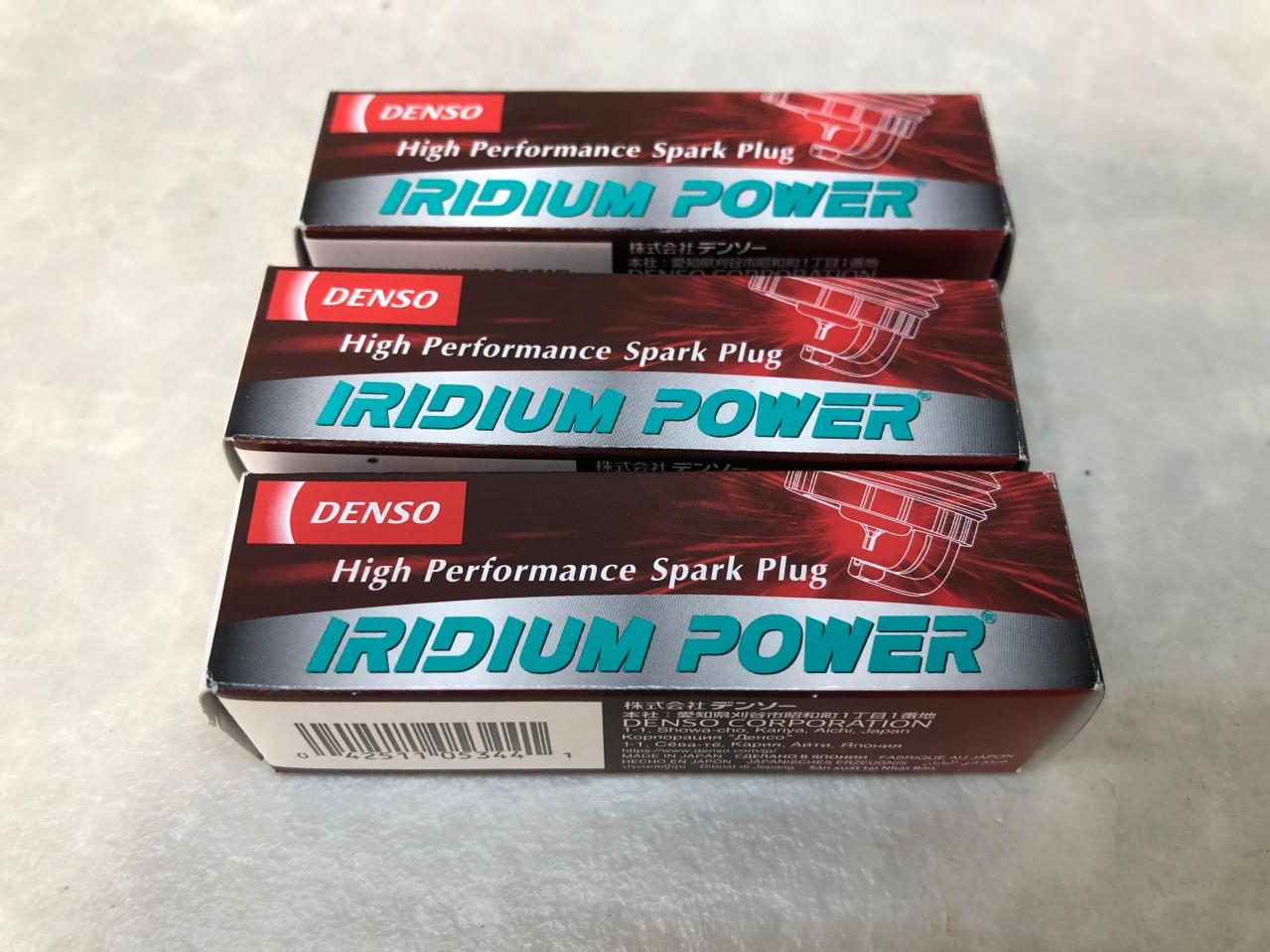 【DENSO】IRIDIUM POWER スパークプラグ IKH20 3本セット | 新古品 | アップガレージ 半田武豊店 | カー用品 ...