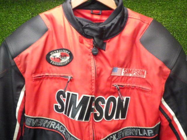 【SIMPSON】ナイロンウインタージャケット サイズLL | 中古品 | アップガレージ ライダース札幌店 | バイク用品 ウエア ...