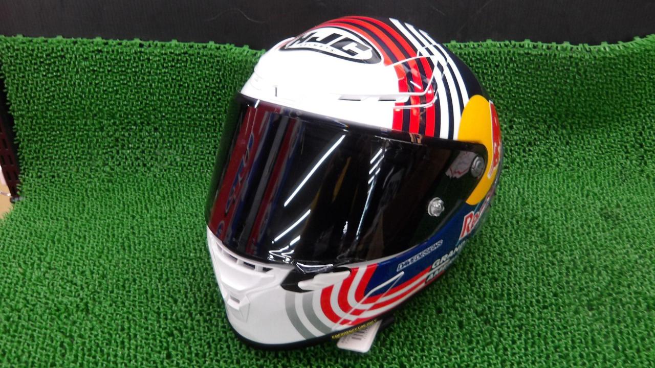 Lサイズ(58-59cm) HJC(エイチジェイシー) RPHA 1N RED BULL AUSTIN GP(アルファワン レッドブル ...