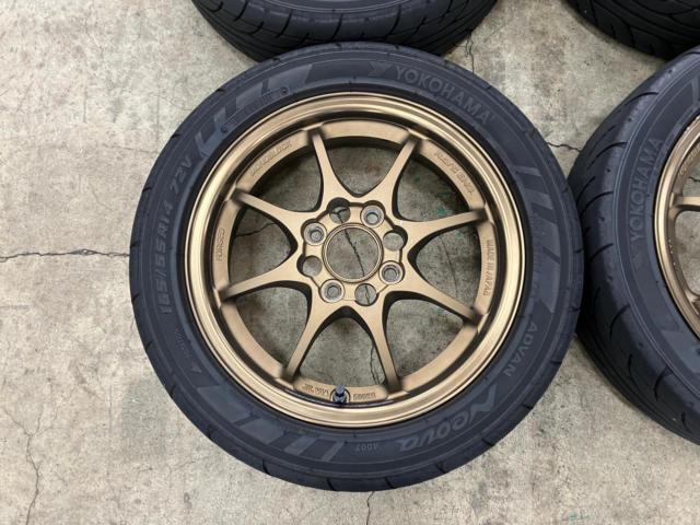 RAYS(レイズ)VOLK RACING CE28N+YOKOHAMA ADVAN AD07 | 中古品 | アップガレージ 横浜町田総本店 ...