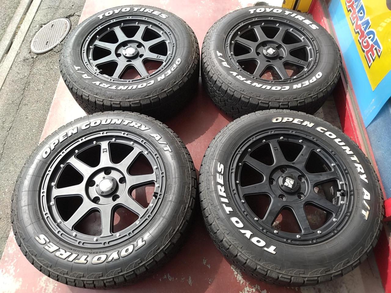 MLJ XTREME-J + TOYO OPEN COUNTRY A/TⅢ | 中古品 | アップガレージ 山形店 | カー用品 タイヤ ...