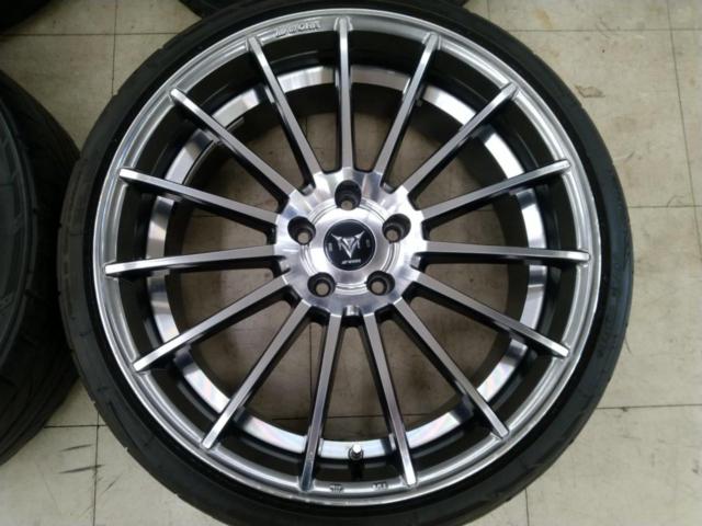 WORK RYVER F015 + NITT NT55G2 | 中古品 | アップガレージ 東村山店 | カー用品 タイヤホイールセット 20 ...