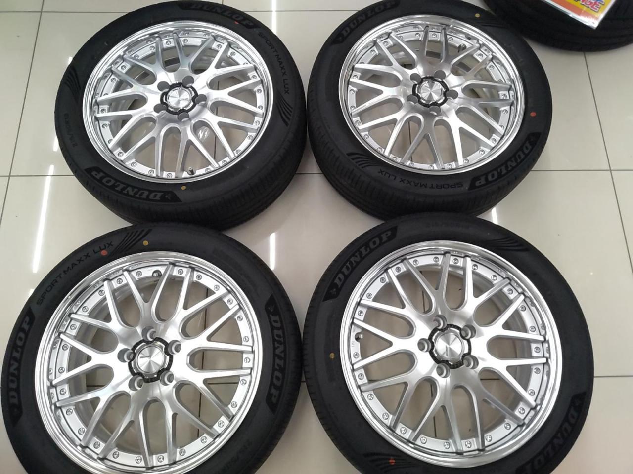 WORK LANVEC Lanvec LM1+DUNLOP SPORTSMAXX LUX ★C28/セレナサイズ★ | 中古品 | アップ ...