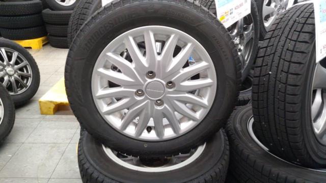 BRIDGESTONE BLIZZAK VRX3 + Modulo ME-009 | 中古品 | アップガレージ 旭川永山店 | カー用品 スタッドレスタイヤホイールセット 14インチ ...