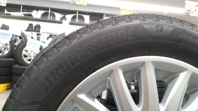 BRIDGESTONE BLIZZAK VRX3 + Modulo ME-009 | 中古品 | アップガレージ 旭川永山店 | カー用品 スタッドレスタイヤホイールセット 14インチ ...