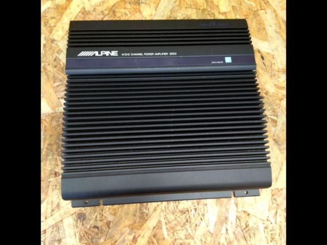 ALPINE DUO-B CIRCUIT パワーアンプ 3553 | 中古品 | アップガレージ 岡崎宇頭店 | カー用品 アンプを通販で購入 ...