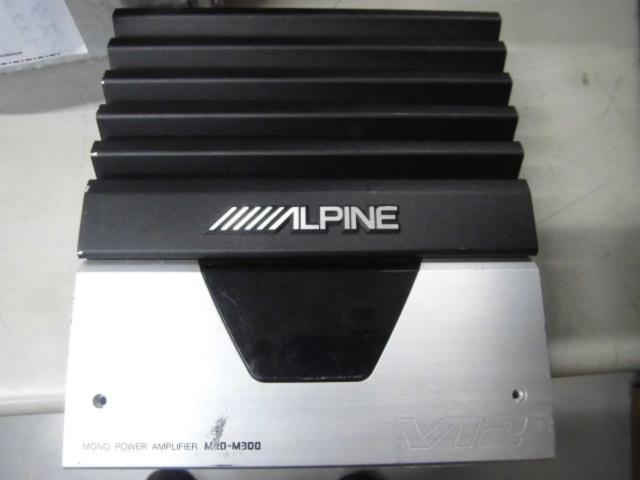 【ALPINE】MRD-M300 1ch パワーアンプ | 中古品 | アップガレージ 長野店 | カー用品 アンプを通販で購入する | 中古 ...