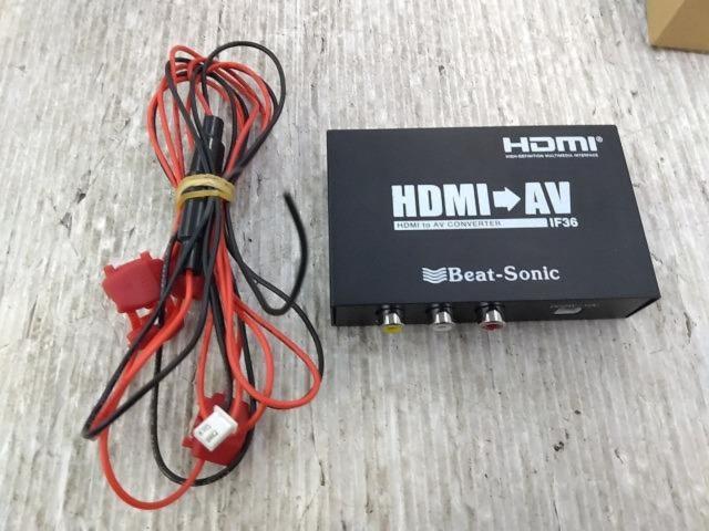 Beat-Sonic IF36 HDMI→AVコンバーター | 中古品 | アップガレージ 大阪門真店 | カー用品 カーAVアクセサリー その他カーAVアクセサリーを通販で購入する | 中古 ...