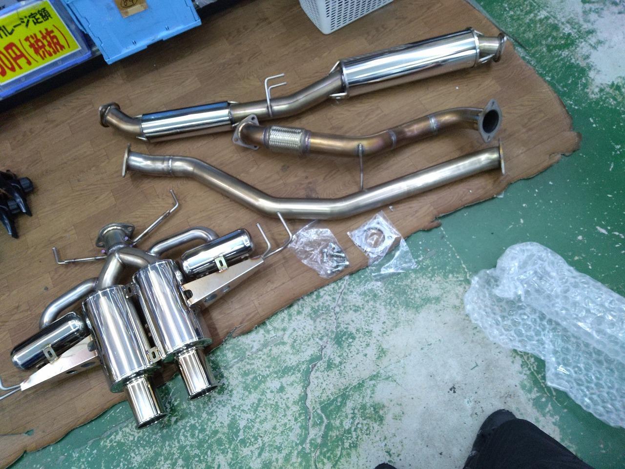 SPOON N1 MUFFLER KIT 18000-FL5-000 | 中古品 | アップガレージ 大阪門真店 | カー用品 吸気・排気系 ...
