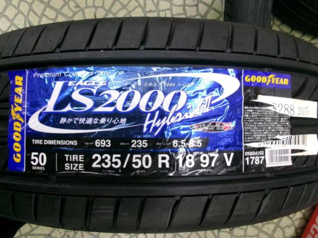 GOODYEAR EAGLE LS2000 HybridⅡ | 新古品 | アップガレージ 広島西条店 | カー用品 タイヤ 18インチタイヤ ...