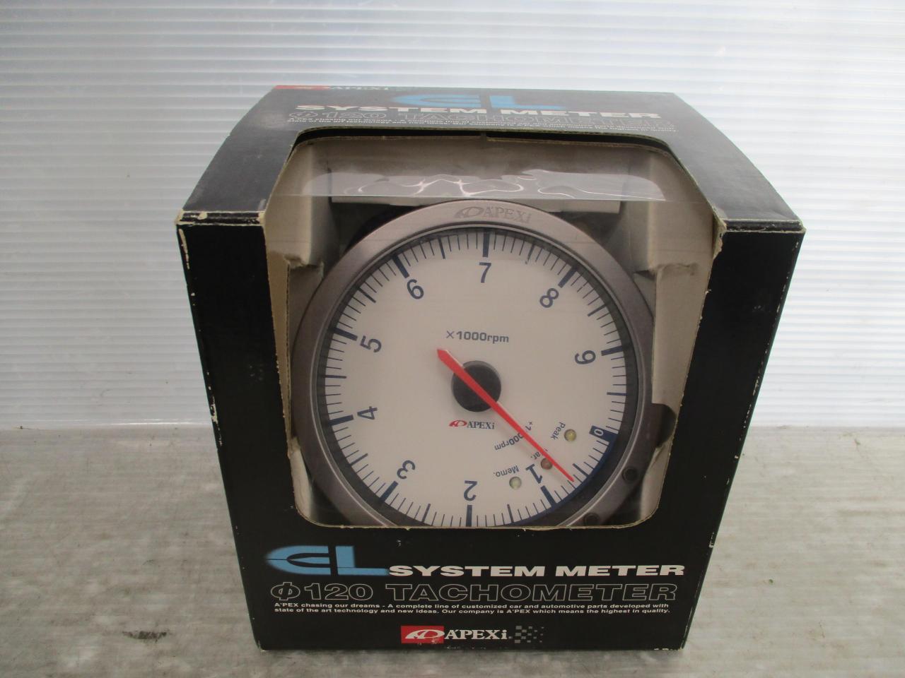 APEXi (アペックス)EL SYSTEM METER/120Φタコメーター【403-A050】 | 中古品 | アップガレージ 小田原東 ...