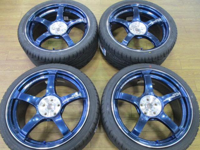 ★新品タイヤ付き!!★YOKOHAMA ADVAN Racing TC-4/TC4 SE(SpecialEdition)+KENDA KR20 ...