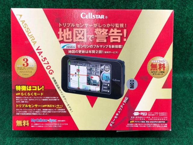 【CELLSTAR】(セルスター) ASSURA VA-570G | 中古品 | アップガレージ 会津インター店 | カー用品 電装系 レーダー探知機を通販で購入する | 中古カー＆バイク用品 ...
