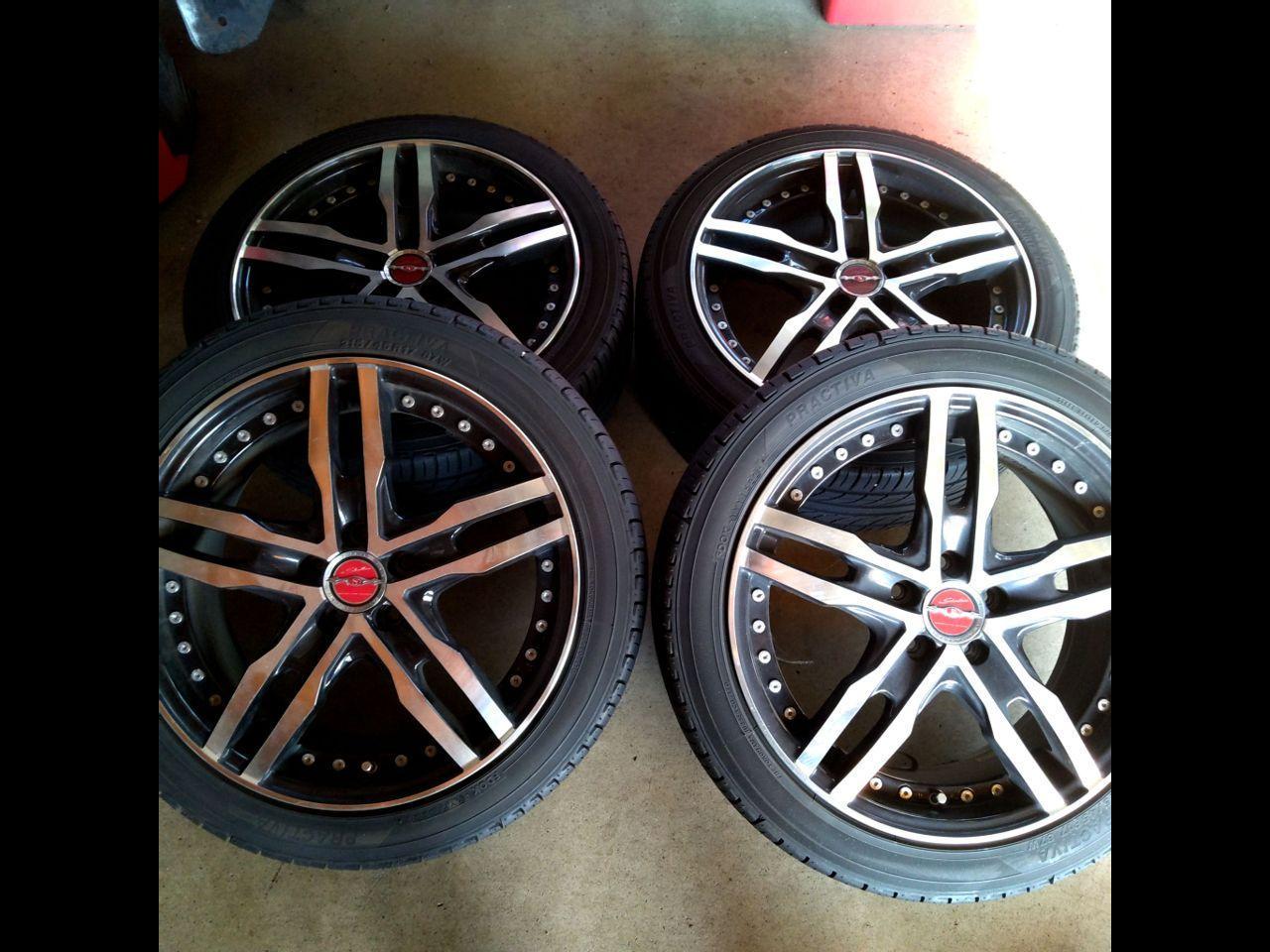 ※商談中 AME SHALLEN XF-55 monoblock+Yellowhat PRACTIVA BP01 | 中古品 | アップガレージ 新津店 | カー用品 タイヤホイールセット ...