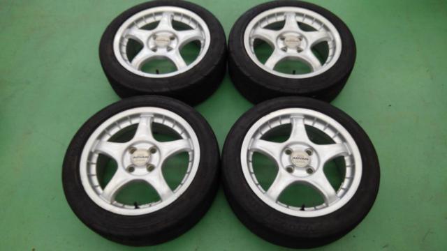 YOKOHAMA ADVAN RC + NANKANG NS-2R | 中古品 | アップガレージ 平塚店 | カー用品 タイヤホイールセット ...