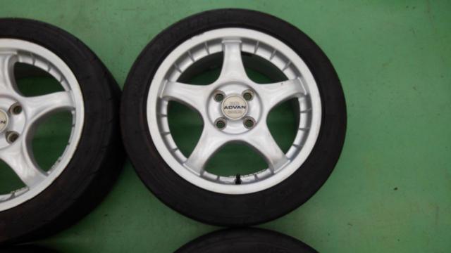 YOKOHAMA ADVAN RC + NANKANG NS-2R | 中古品 | アップガレージ 平塚店 | カー用品 タイヤホイールセット ...