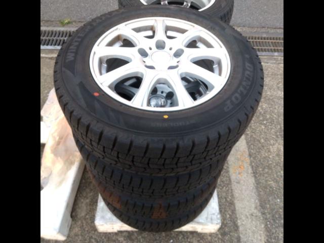 DUNLOP DUFACT DS9+DUNLOP WINTERMAXX WM02 | 中古品 | アップガレージ 千葉八千代店 | カー用品 スタッドレスタイヤホイールセット 15インチ ...